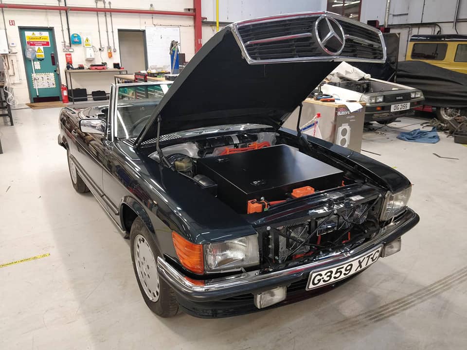 Mercedes SL Electric Classic Cars